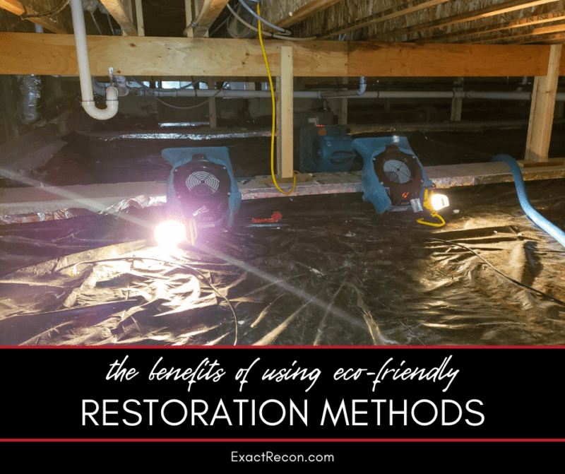 The Benefits of Using Eco-Friendly Restoration Methods | Exact Recon ...