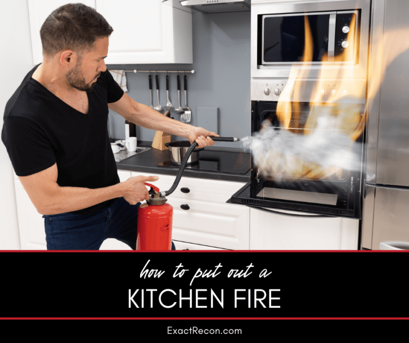 How to Put Out a Kitchen Fire | Exact Recon Restoration
