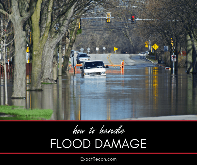 How to Handle Flood Damage | Exact Recon Restoration